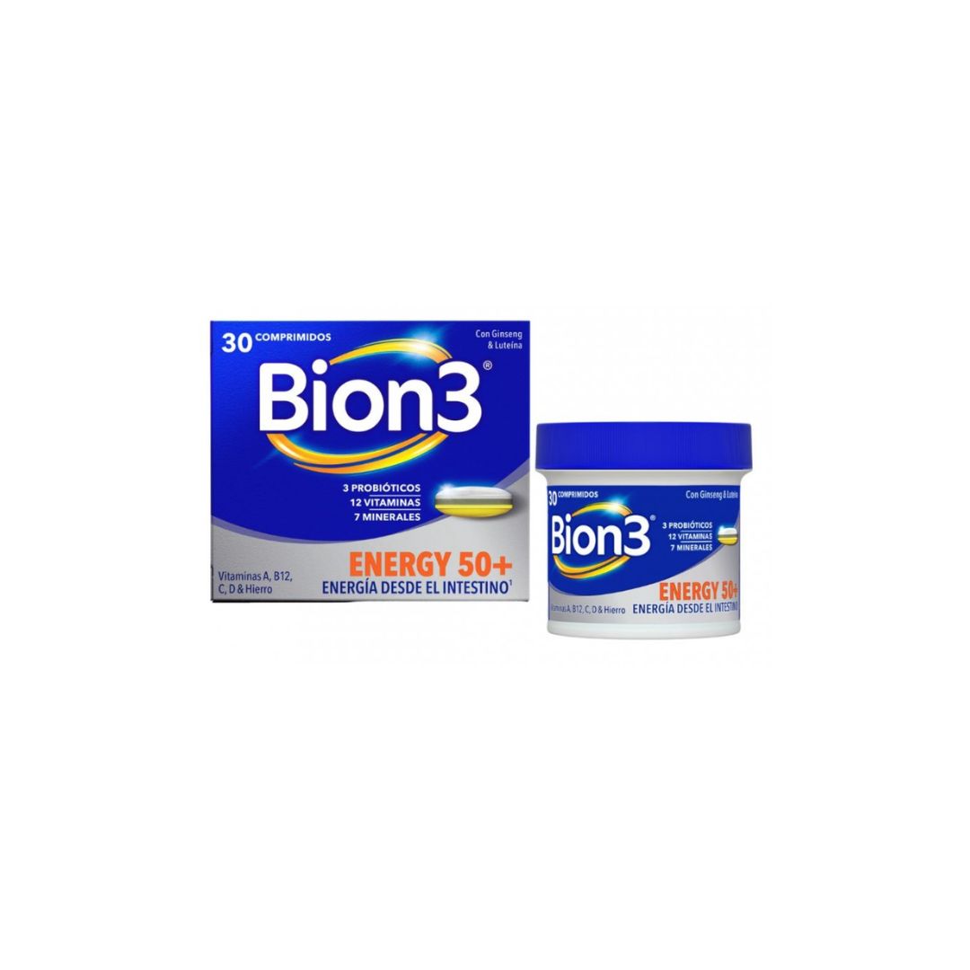 Bion3 Energy50+ 30 comprimidos en Farmacia Avenida de América