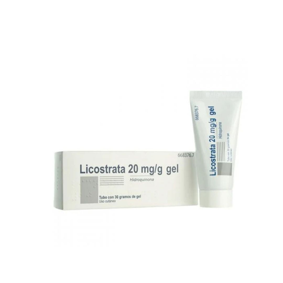 Licostrata 20mg/g Gel 30g · Despigmentante con hidroquinona para ...