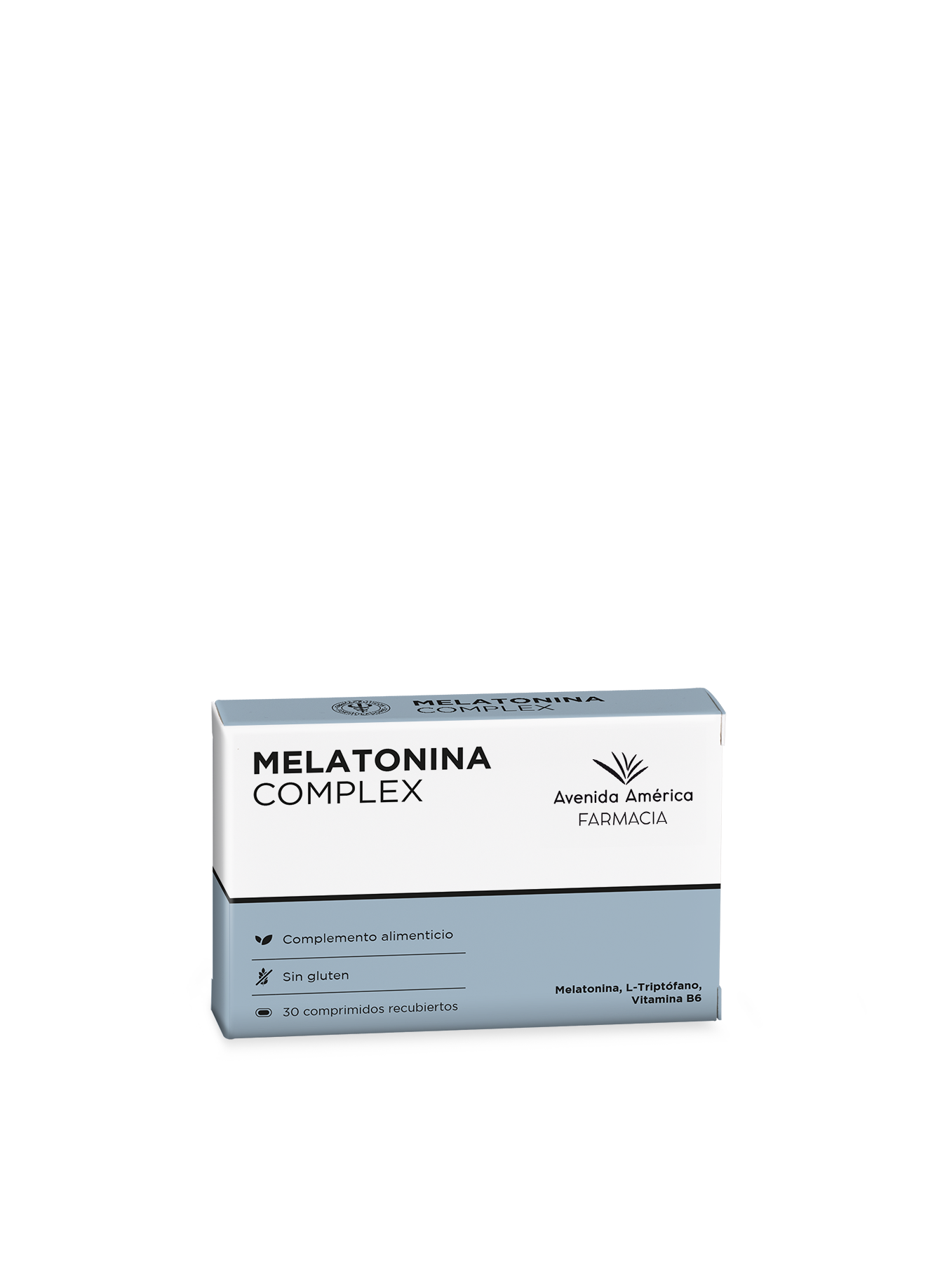 Melatonina + Triptófano Farmacia Avenida de América 30 comprimidos