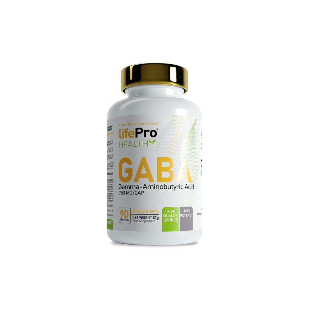 GABA 750mg 90 Vegancaps de Life Pro – Farmacia Avenida de América